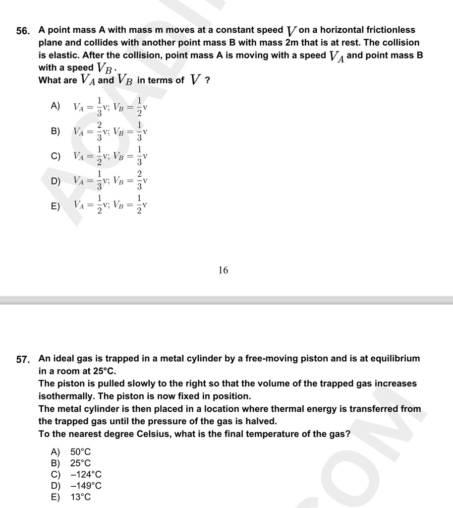 IMAT 2023 physics question - Practice Question Solving - EnterMedSchool ...