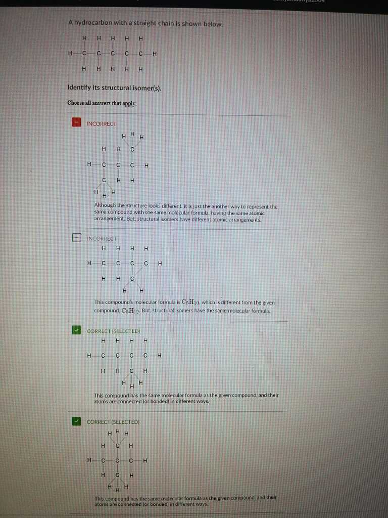 Structural isomers - Practice Question Solving - EnterMedSchool ...