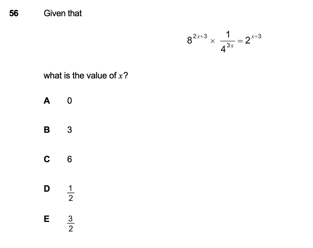 IMAT 2020 Q56 [Problem solving] - Past Papers Solutions Archives ...