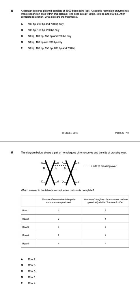 Imat past paper 2014 - Practice Question Solving - EnterMedSchool ...