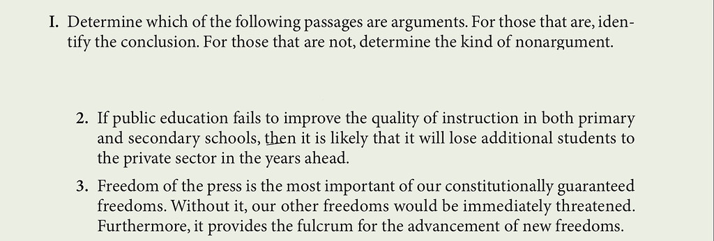 Finding an argument - Practice Question Solving - EnterMedSchool ...