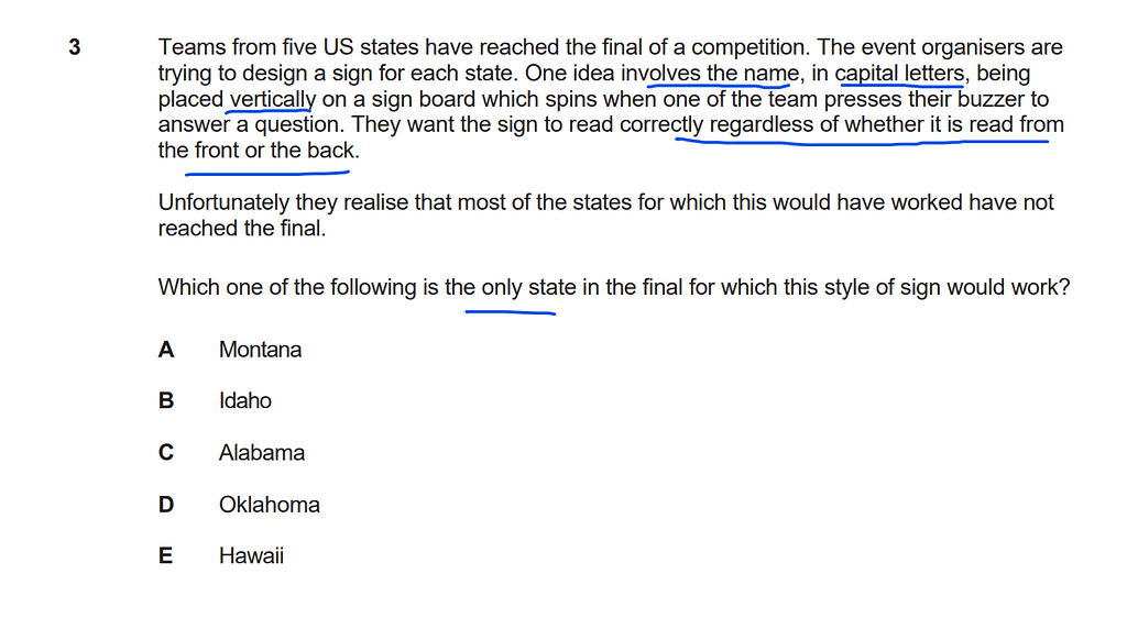 IMAT 2021 Question 3 - Practice Question Solving - EnterMedSchool ...